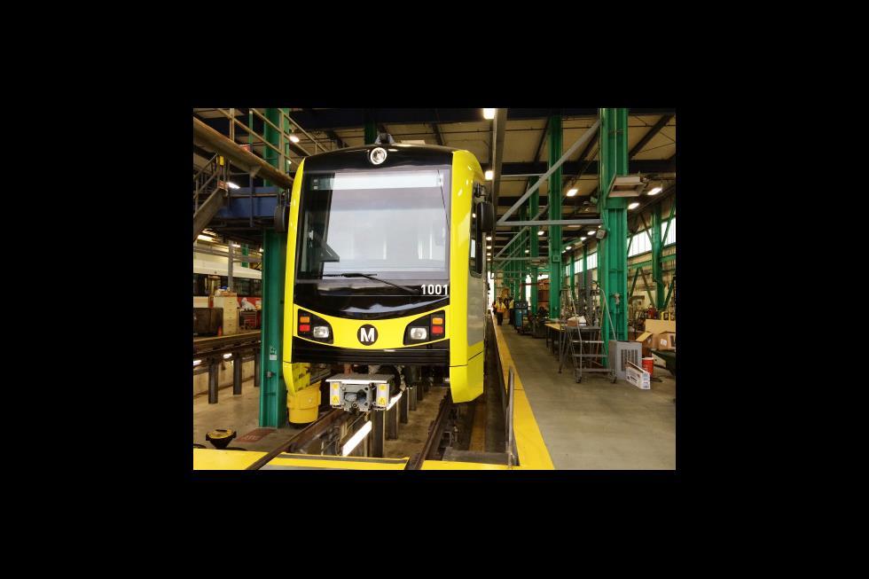 Los Angeles takes delivery of P3010 light rail vehicle | News | Railway ...